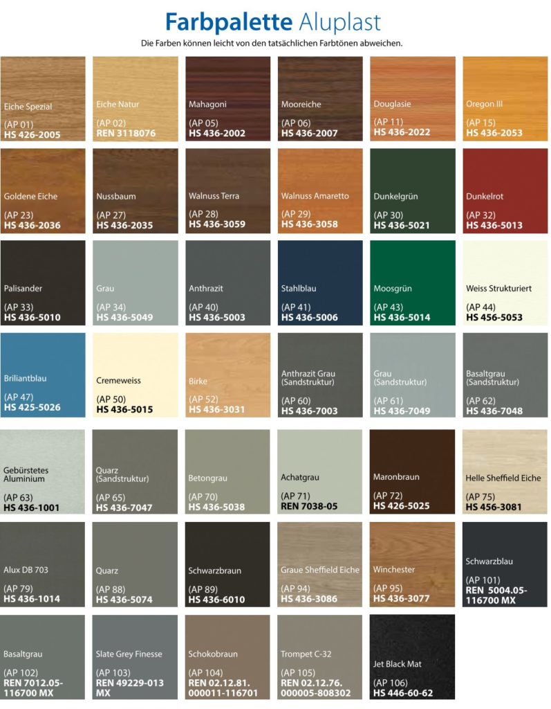 Aluplast Hebeschiebetüren